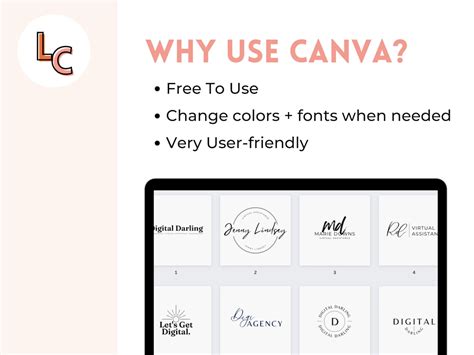 Canva Logos Virtual Assistant Logos Logos For Virtual Assistants