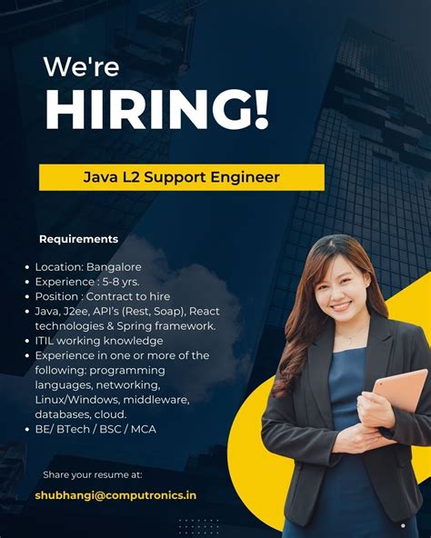 hiringalert l2supportengineer l2support javasupportengineer… shubhangi singh