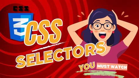 Css Selectors Css For Beginners Youtube