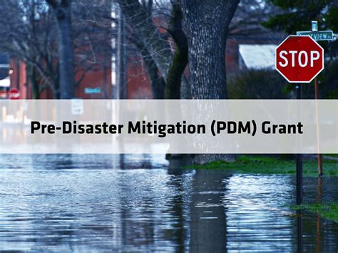 Pre Disaster Mitigation Pdm Grant