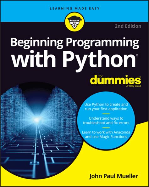 Beginning Programming with Python For Dummies, 2nd Edition [pdf] : https://www.programmer-book ...