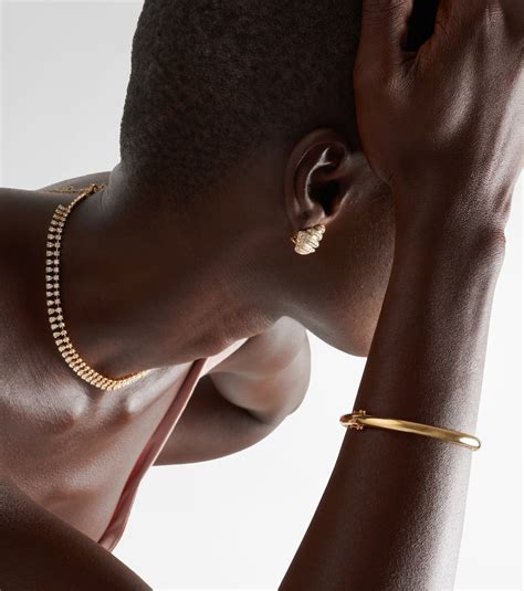 Cosmo 18kt Gold Bangle In Gold Anita Ko Mytheresa