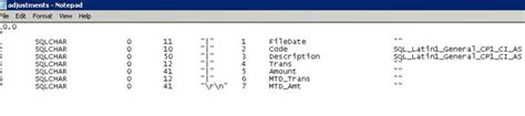 Using Bulk Insert For Interfaces