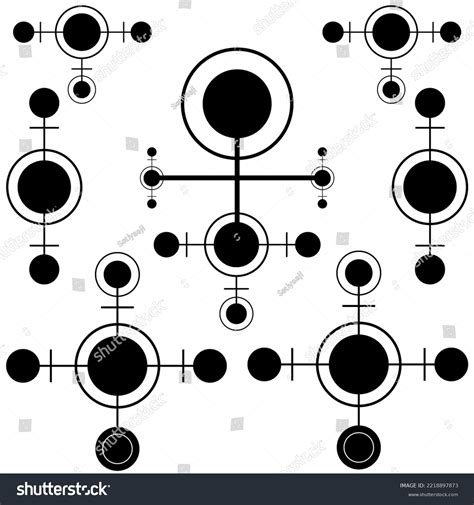 Abstract Circle Shape Background Wallpaper Stock Vector Royalty Free 2218897873 Shutterstock