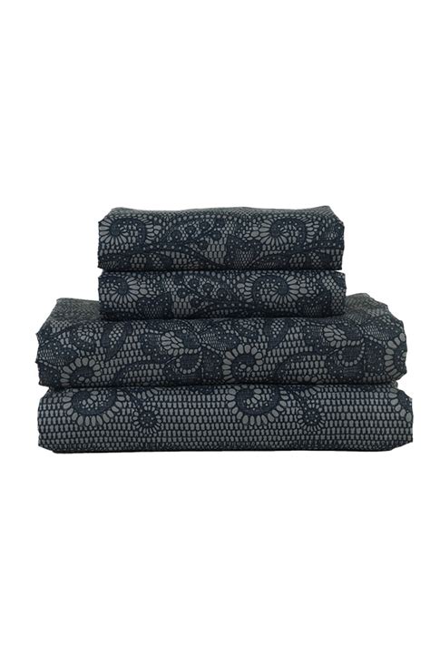 4pc ombre paris print sheet set queen size citi trends