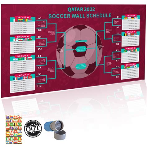 World Cup Bracket 2022 Poster World Cup Bracket 2022 Poster
