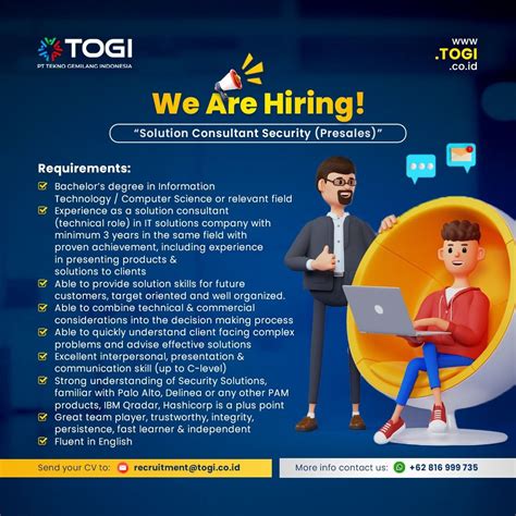 Tog Indonesia On Linkedin Toghr Togindonesia Lowongankerja Lokerjakarta Loker