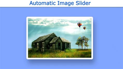 Automatic Image Slider Create An Image Slider With Autoplay