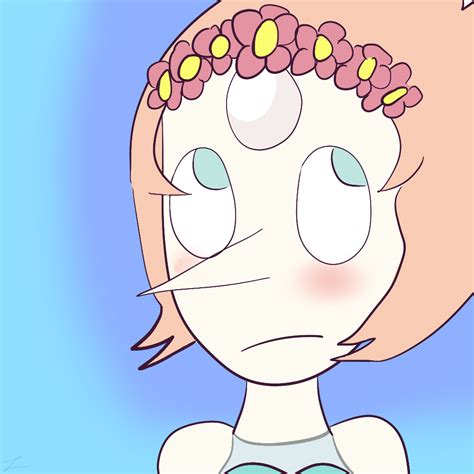 Pearl Steven Universe Blushing By Joestarss On DeviantArt