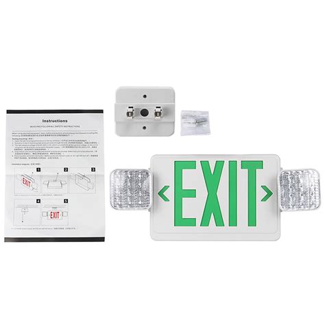Home With Battery Backup Led Emergency Exit Light Grandado