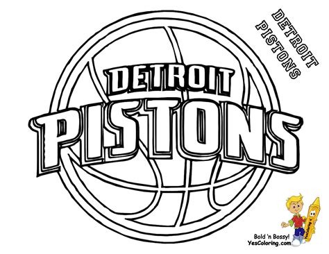Nba Logo Coloring Pages Coloring Home