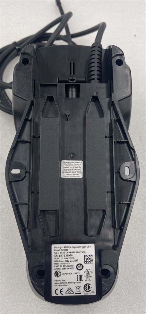 Datalogic Powerscan Pm9500 Handheld Scanner And Bc9030 Base Charger Novus Ferro Pte Ltd