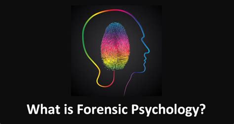 What Is A Forensic Psychologist Introduction To Forensic Psychology
