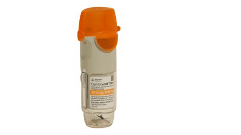 Combivent Inhaler Ipratropium Bromide Albuterolsalbutamol Sulfate