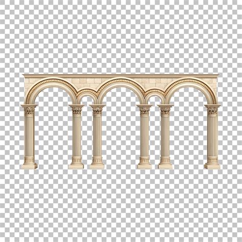 Classical Roman Archway Premium Ai Generated Psd