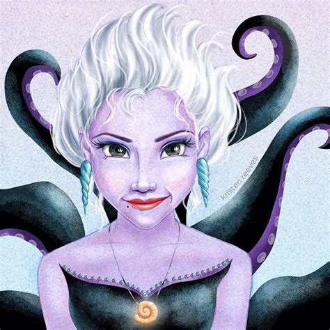 Young And Pretty Ursula 🐚 What Villain Should I Draw Next Art