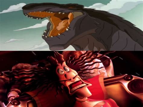 Zilla Jr Scares Captain Hook By Sirjosh9 On Deviantart