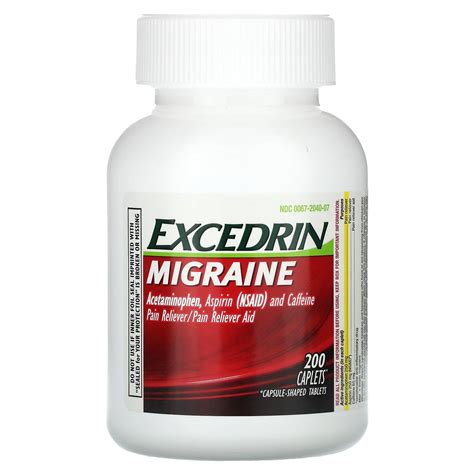 Excedrin Migraine 200 Caplets