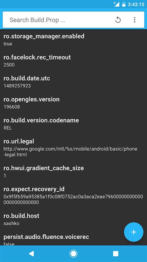 Material Buildprop Editor Apk สำหรับ Android ดาวน์โหลด