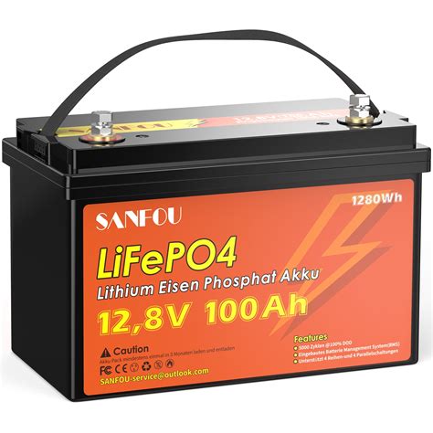 Lifepo4 Battery Sanfou