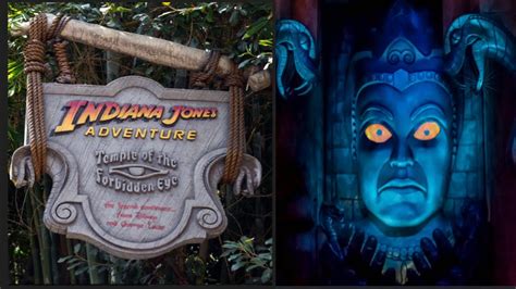 4k Indiana Jones Thrill Full Ride In Low Light Disneyland Youtube