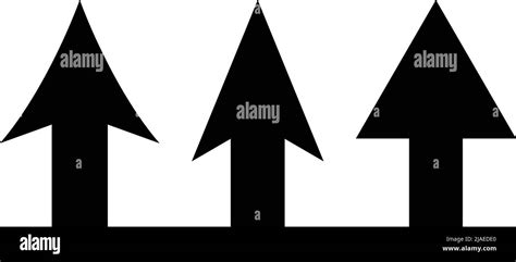 Three Types Of Arrow Icon Sets Simple Black Vector Icon For Pointers And Cursors Editable