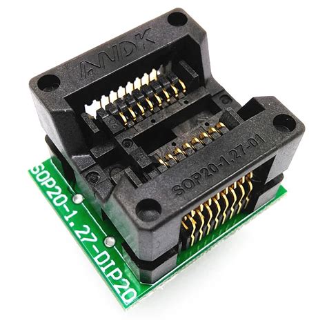 Ic51 Ic Programmer Smd Ic Tester Tqfp32 Socket Block Program Atmega328p Au Stm8 0 8mm Pitch 7