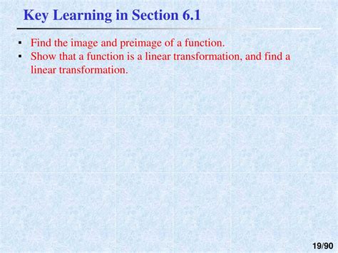 Ppt Chapter 6 Linear Transformations Powerpoint Presentation Free
