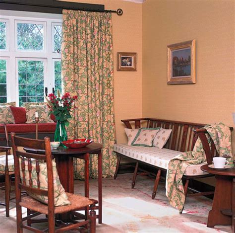 Craftsman Era Curtains Craftsman Living Rooms Interior Curtains