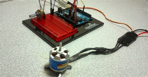 Brushless Motor Control With Arduino