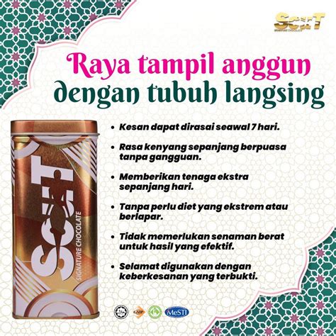ORIGINAL HQ SCUT SLIMMING SIGNATURE CHOCOLATE SCUT S CUT Shopee Malaysia