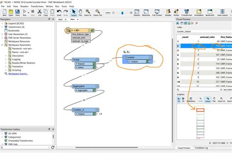 Fme Desktop 2022 The Sequence Of Records Numbering Before And After