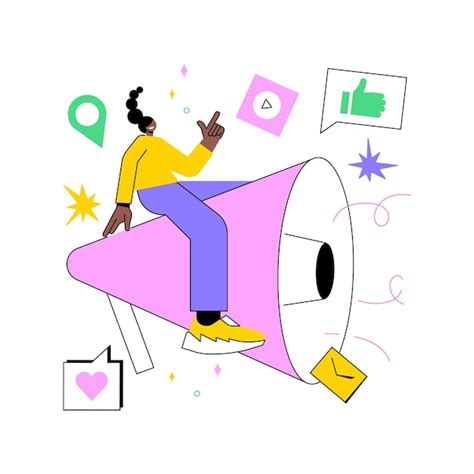 Premium Vector Advertising Abstract Concept Vector Illustration