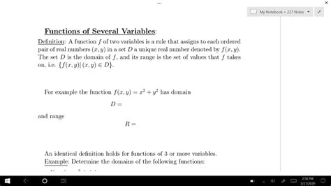M3 Topic 3 2 Functions Of Several Variables