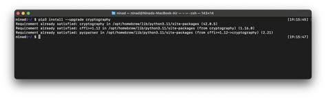 Fix CryptographyDeprecationWarning In Python EOL AskPython