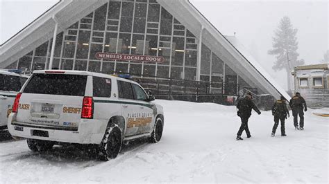 Tahoe Avalanche Happened On Ski Areas Opening Day Palisades