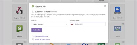 how to set up whatsapp notifications with green api notify events blog