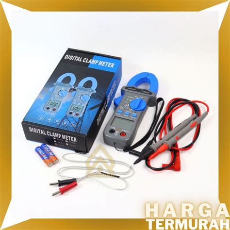 TANG AMPERE DIGITAL CLAMP METER TS 202 ALAT TEST UKUR AMPER LISTRIK DAN KAPASITOR