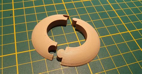 Pipe Cover Pipe Rosette Parameterizable By Me2d Download Free Stl Model