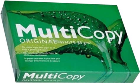 Бумага офисная Multicopy А4 80 г/м2 класс A 500 листов Белая ...