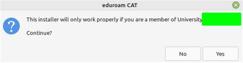 How Do I Get The Eduroam Network Settings Right On Linux With That CA Certificate And Without