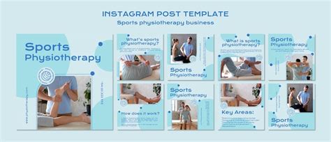 Physiotherapy Instagram Post Psd High Quality Free Psd Templates For