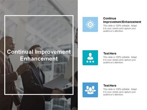 Continual Improvement Enhancement Ppt Powerpoint Presentation Styles Microsoft Cpb