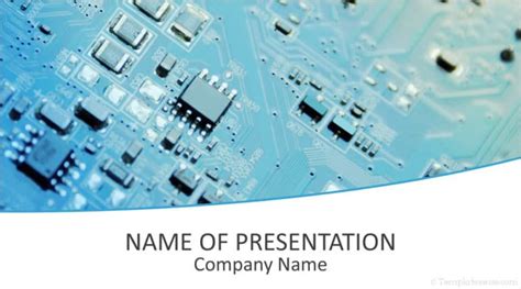 Free Circuit Board Orientation Powerpoint Template Designhooks