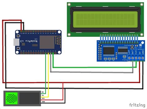 Biometric Attendance System Circuit Diagram Circuit Diagram