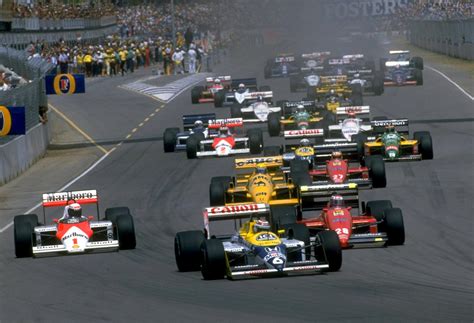 Looking Back The 1987 Australian Formula One Grand Prix