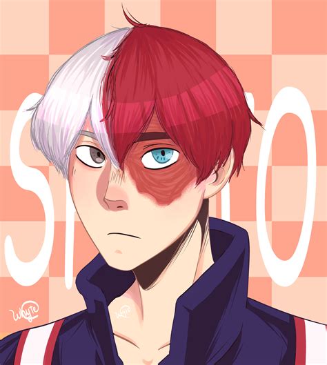 Todoroki Shoto Fanart By Shiro0ni On Deviantart