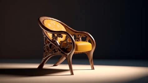 측면에서 우아한 나무 의자의 3d 렌더링 안락 의자 소파 의자 좌석 배경 일러스트 및 사진 무료 다운로드 Pngtree