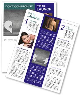 Gender Inclusive Love Illustration With Symbolic Representation Newsletter Template Design ID