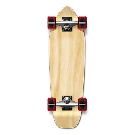 Punked Natural Mini Cruiser Blank Complete Deck Shapes Cruisers